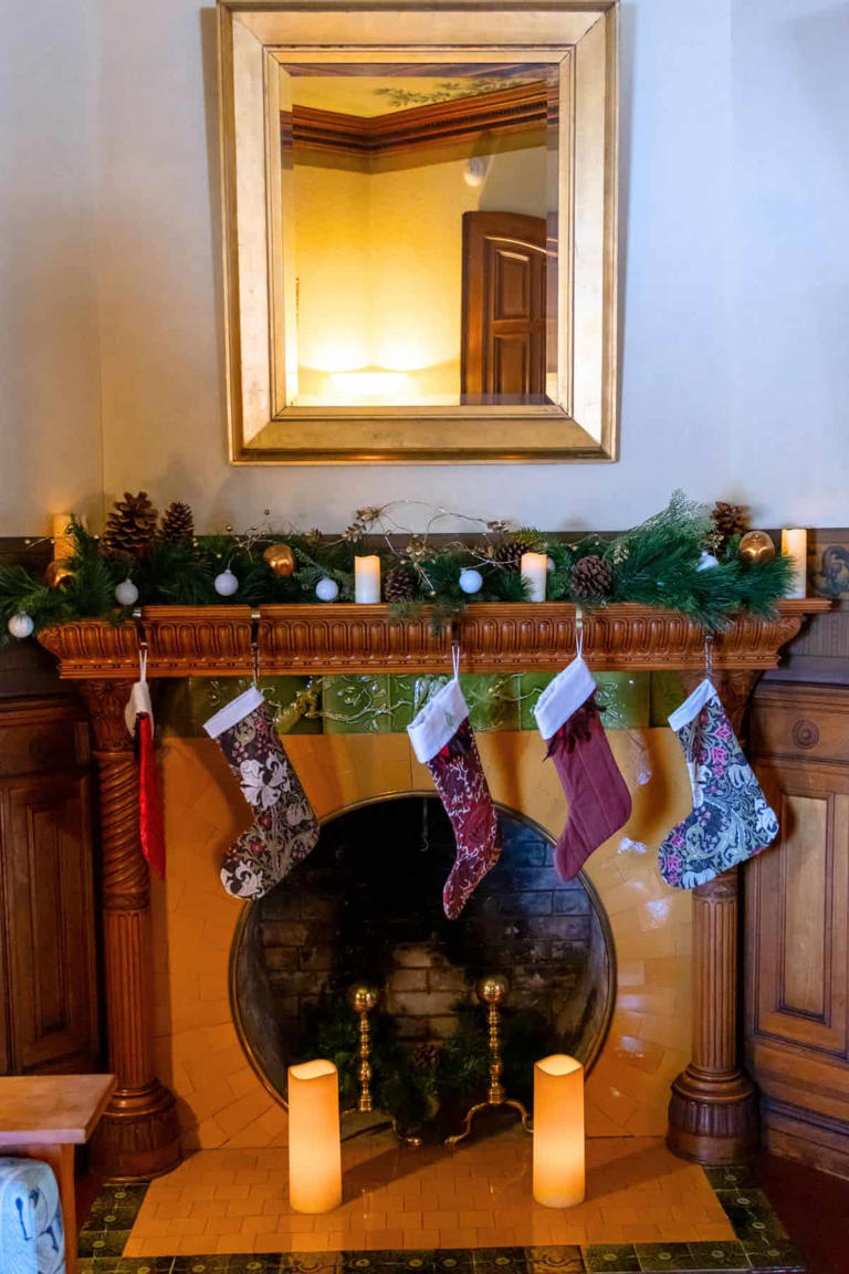 Holiday tours at the Eustis Estate in Massachusetts