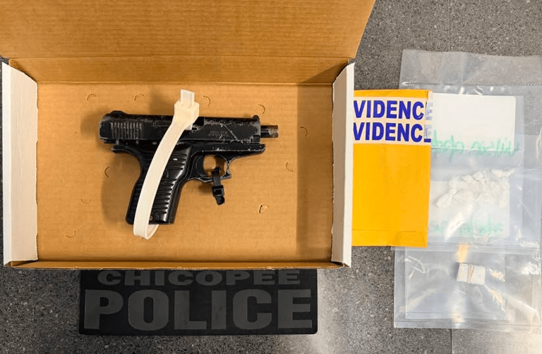 Springfield man arrested in Chicopee on Christmas Day with loaded firearm