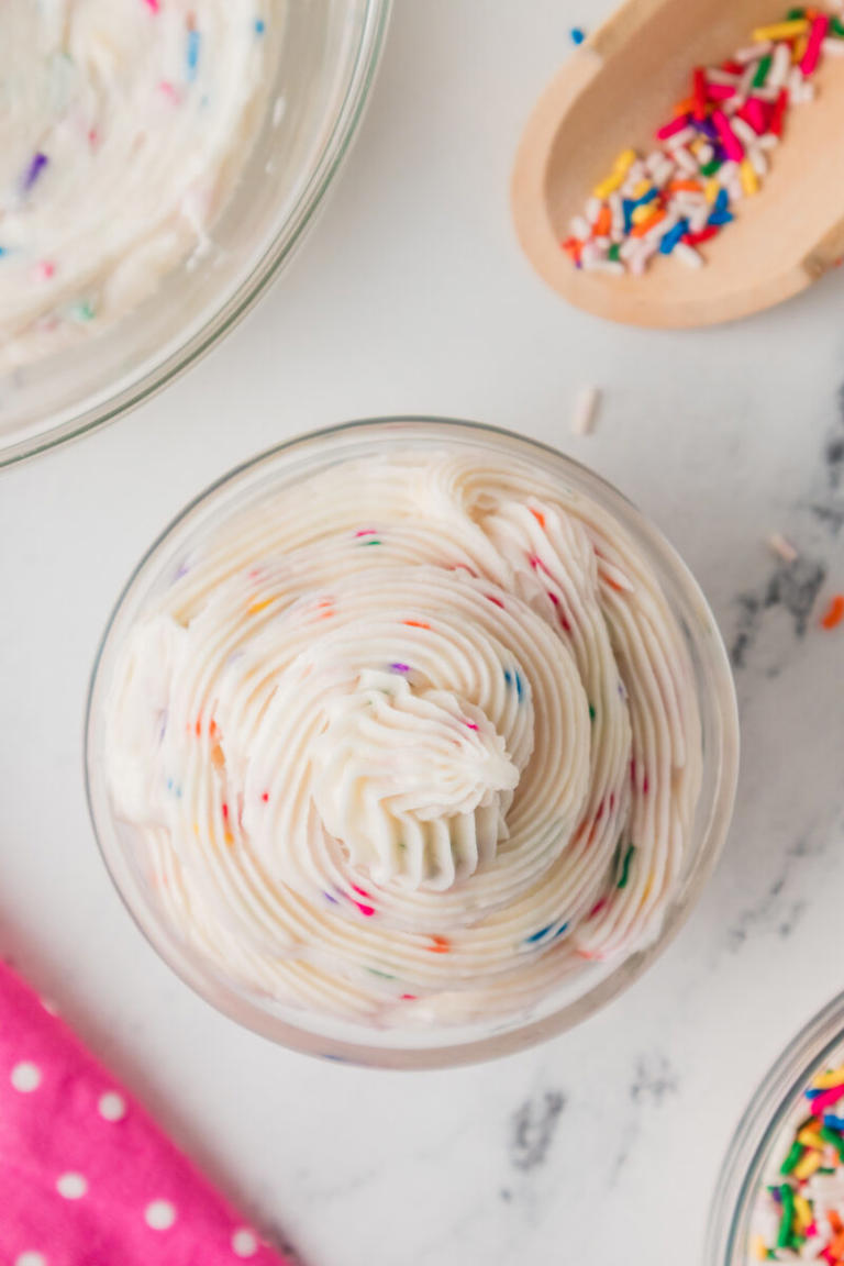 Funfetti buttercream frosting