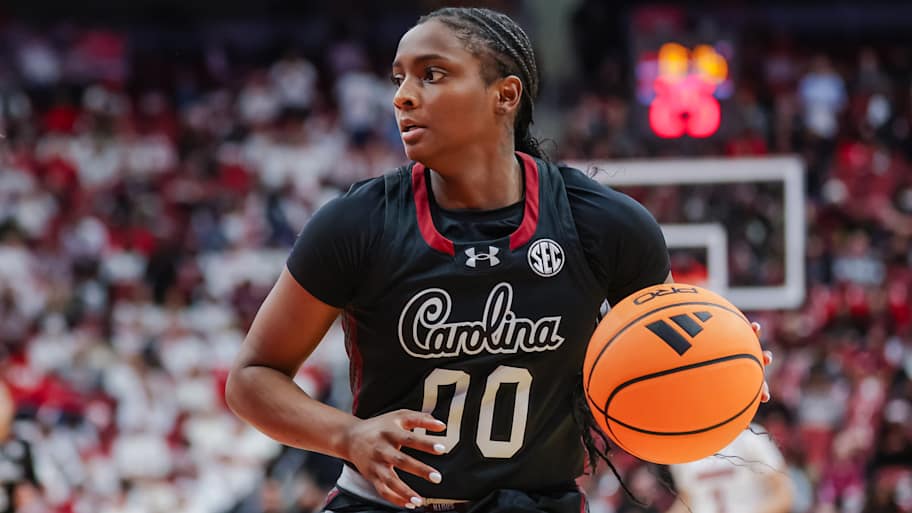 Dawn Staley offers encouraging update after Ta’Niya Latson exits win ...