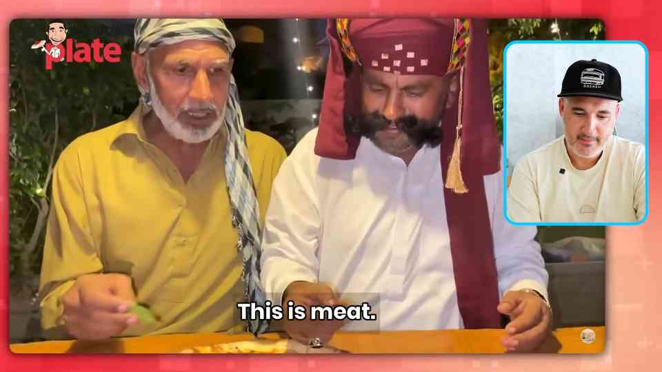 Tribal people try woodfired pizza for the first time reaction