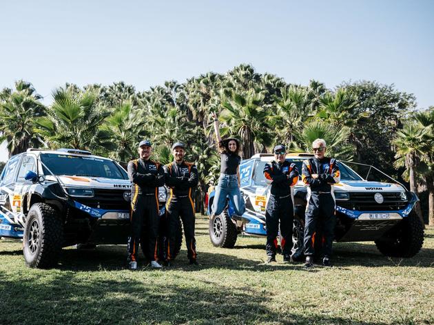 Vater und Sohn Schröder starten gemeinsam bei der Rallye Dakar