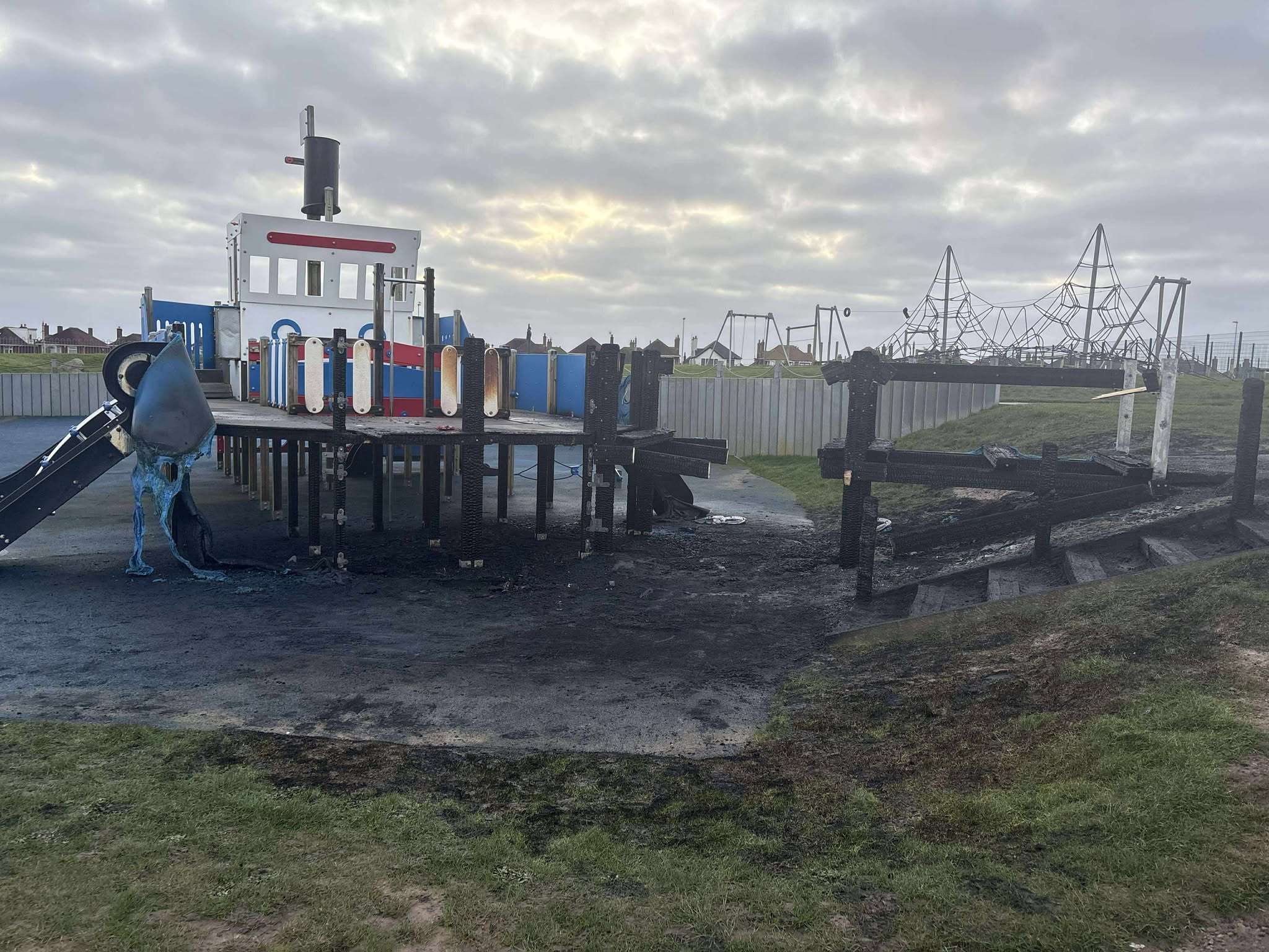 Witnesses sought and rebuild planned after arson attack on Anchorsholme ...