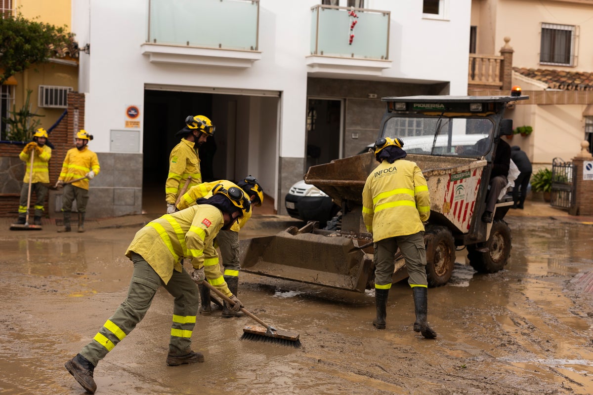 Two dead in Spain after torrential rain causes floods and evacuations