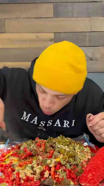 Spice King hot Cheeto pie challenge