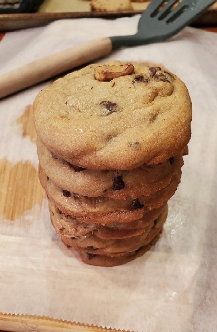 Loaded chocolate chip cookies