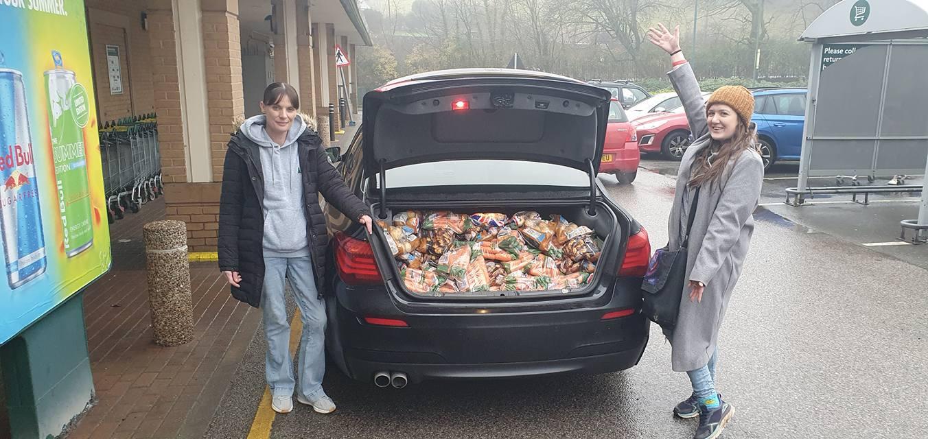 Mega thank you from For the Community which fed hundreds of High Peak ...