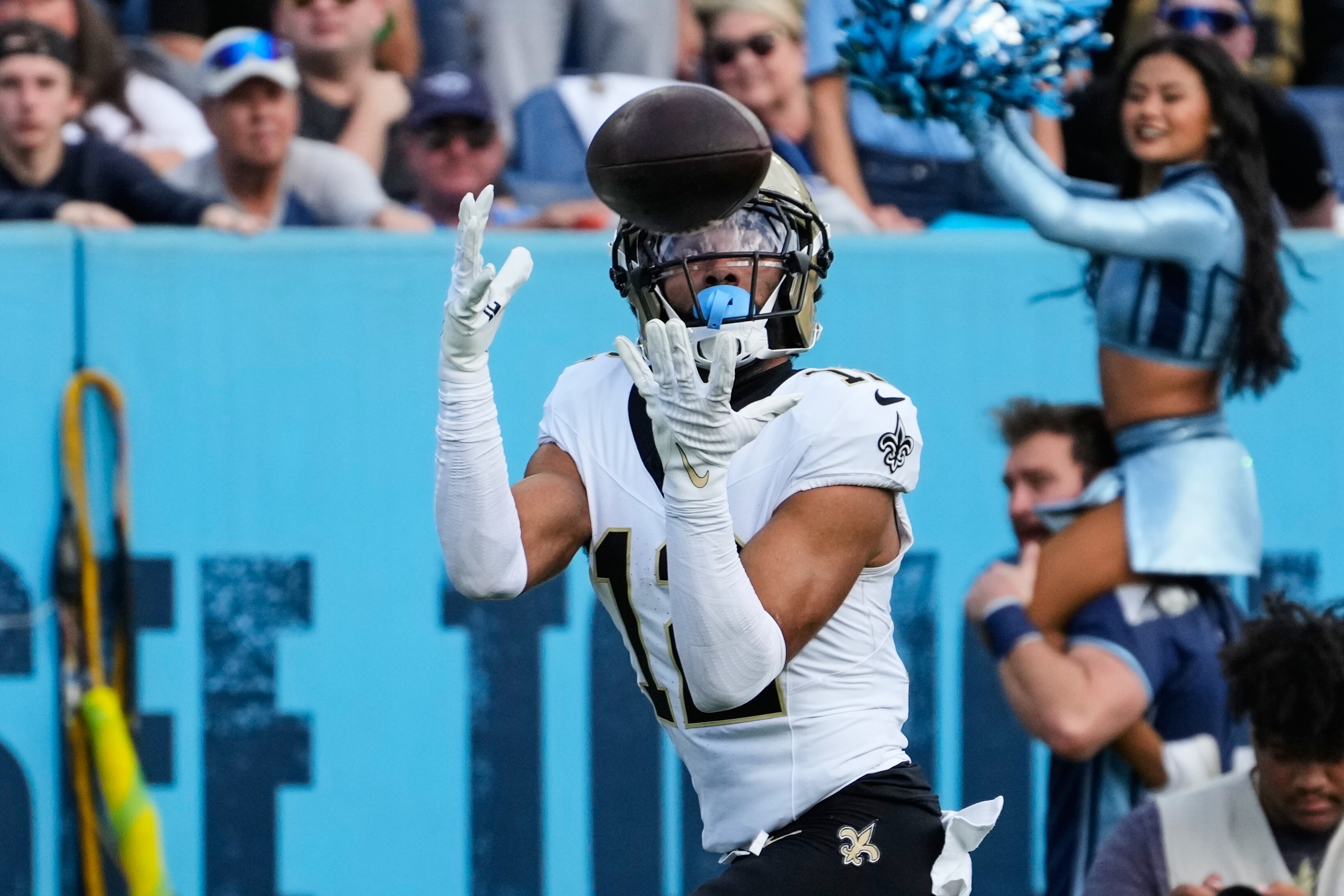 Shough masterful as Saints win fourth straight, a 34-26 comeback at ...