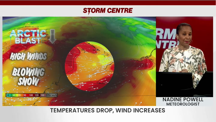 Southern Ontario beware, falling temps, damaging winds and whiteouts
