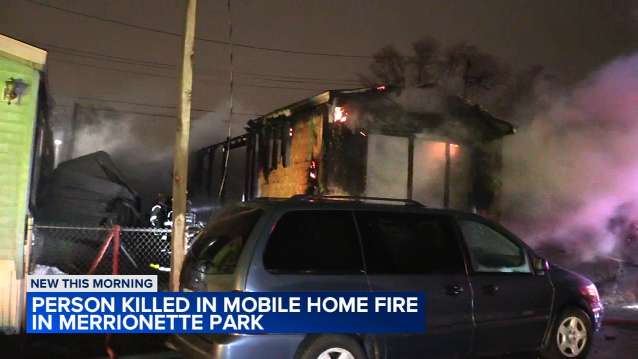 Man dies in Merrionette Park mobile home fire, neighbors and officials say