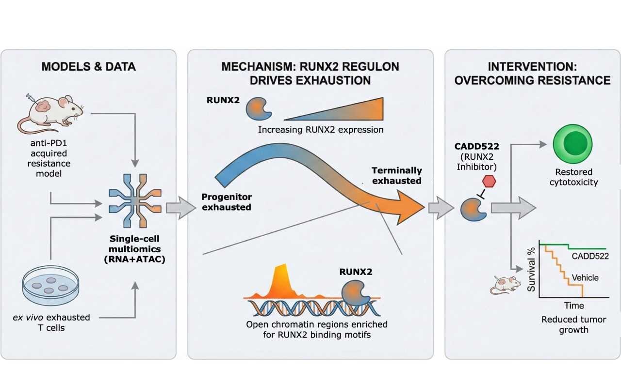 Blocking a key gene regulator may restore immune response in cancer therapy
