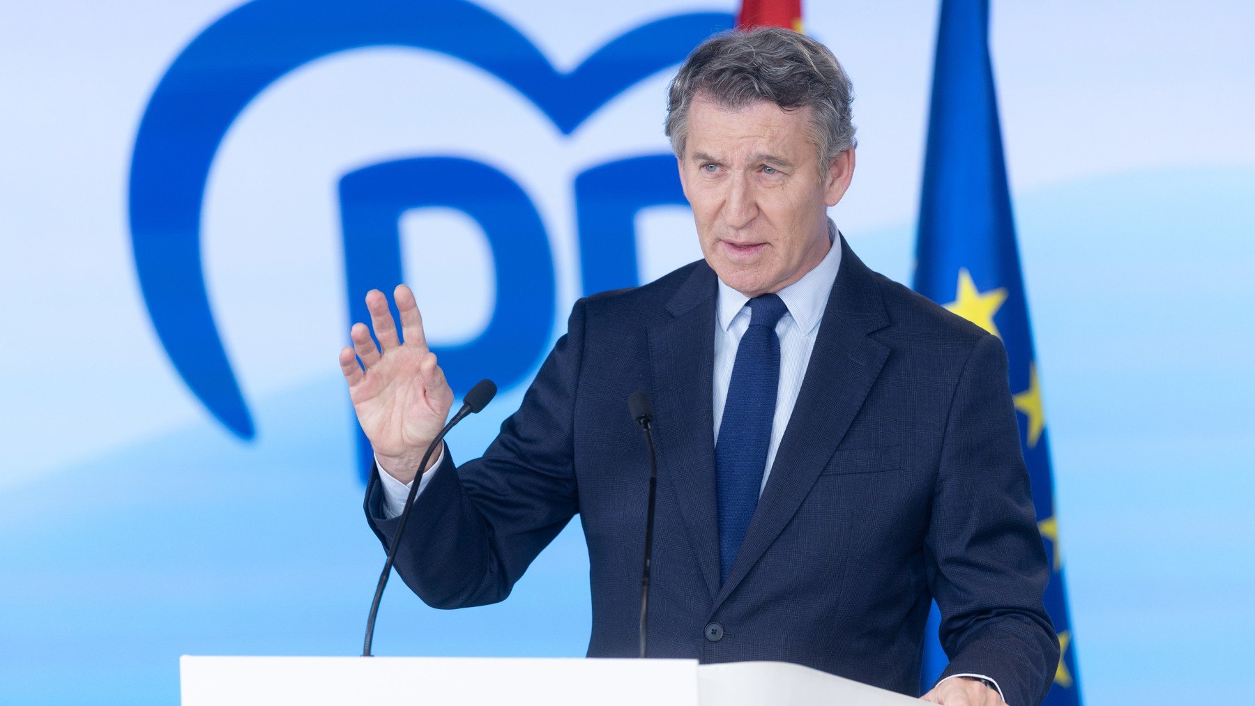 Feijóo dice que 2025 ha sido el año del «colapso del sanchismo» y del ...