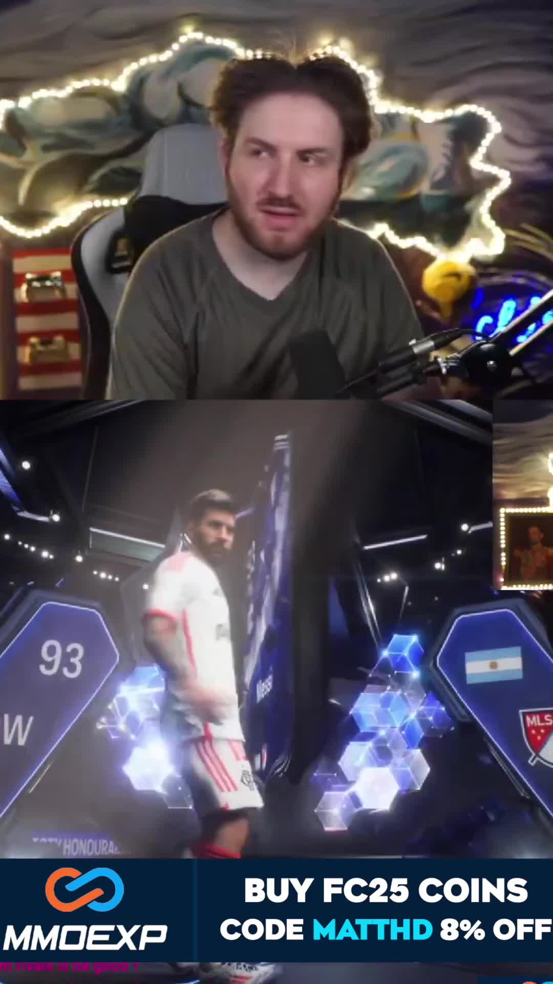 We packed the goat! No way!