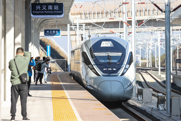 China's high-speed rail network surpasses rest of world combined
