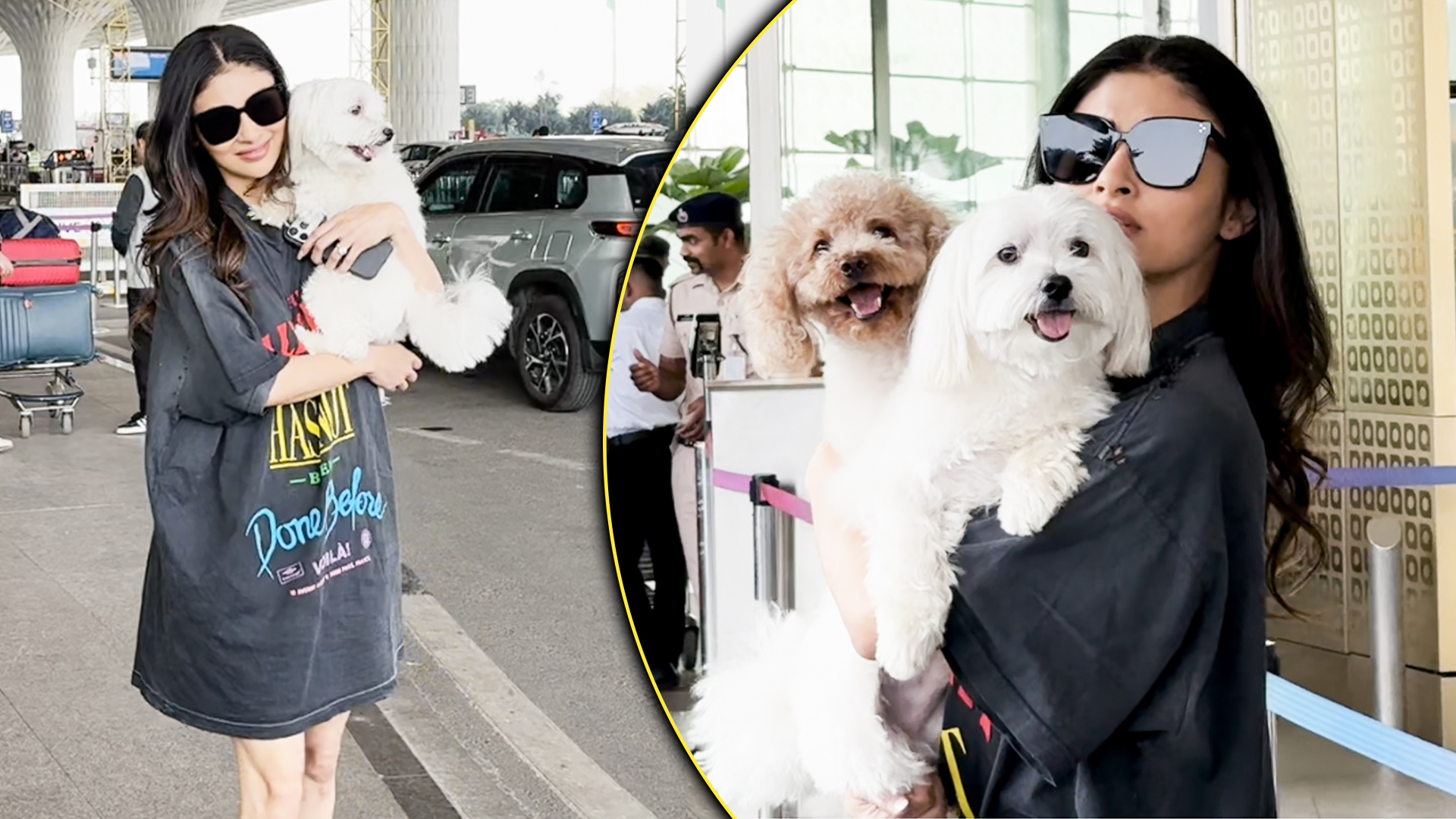 Mouni Roy spotted departing Mumbai, but it’s her travel companion that ...