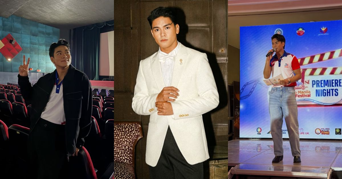 Michael Sager earns praise for hosting skills in MMFF Gabi ng Parangal