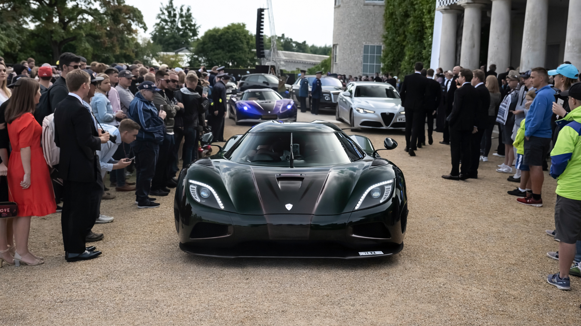 $4 million Koenigsegg Agera RS turns heads at event