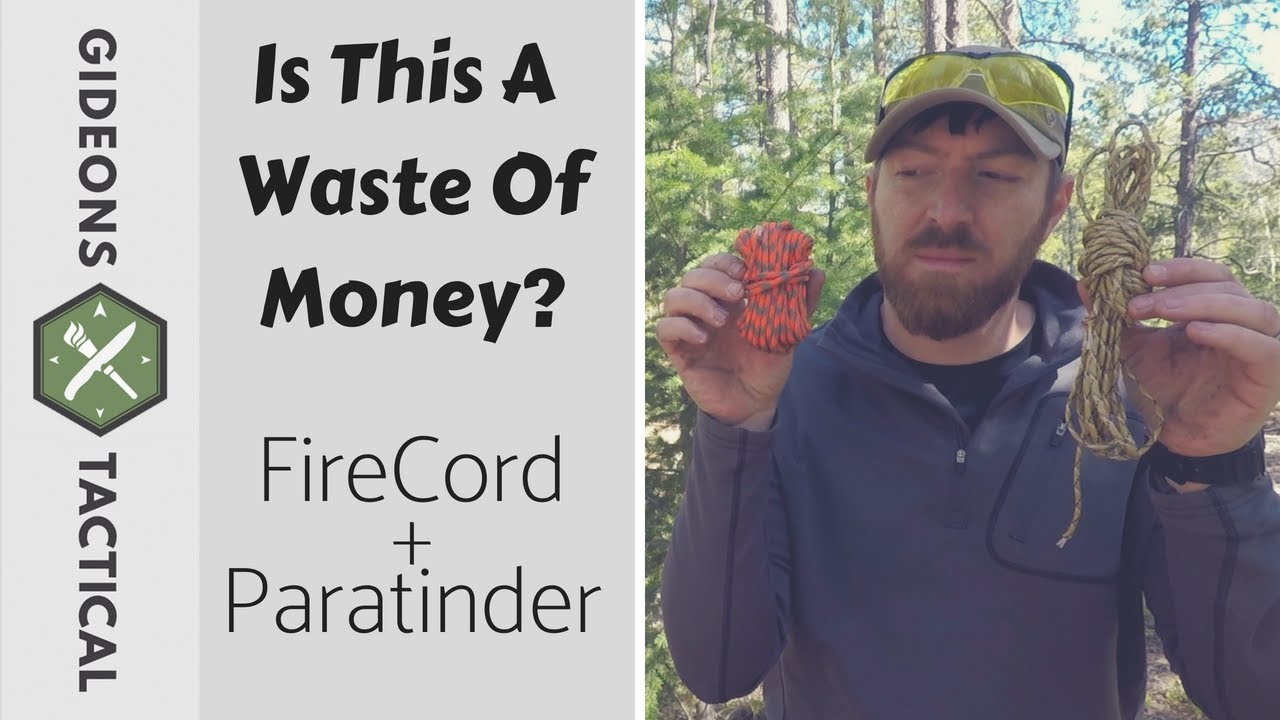 Is this a waste of money? Start a fire with paracord