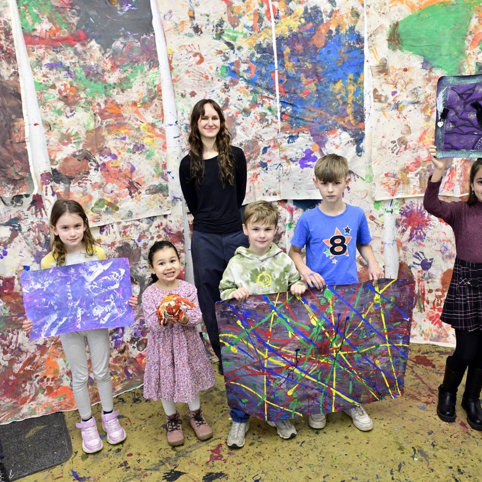 Frei denken, frei gestalten: Kinderkunst im Museum Abteiberg