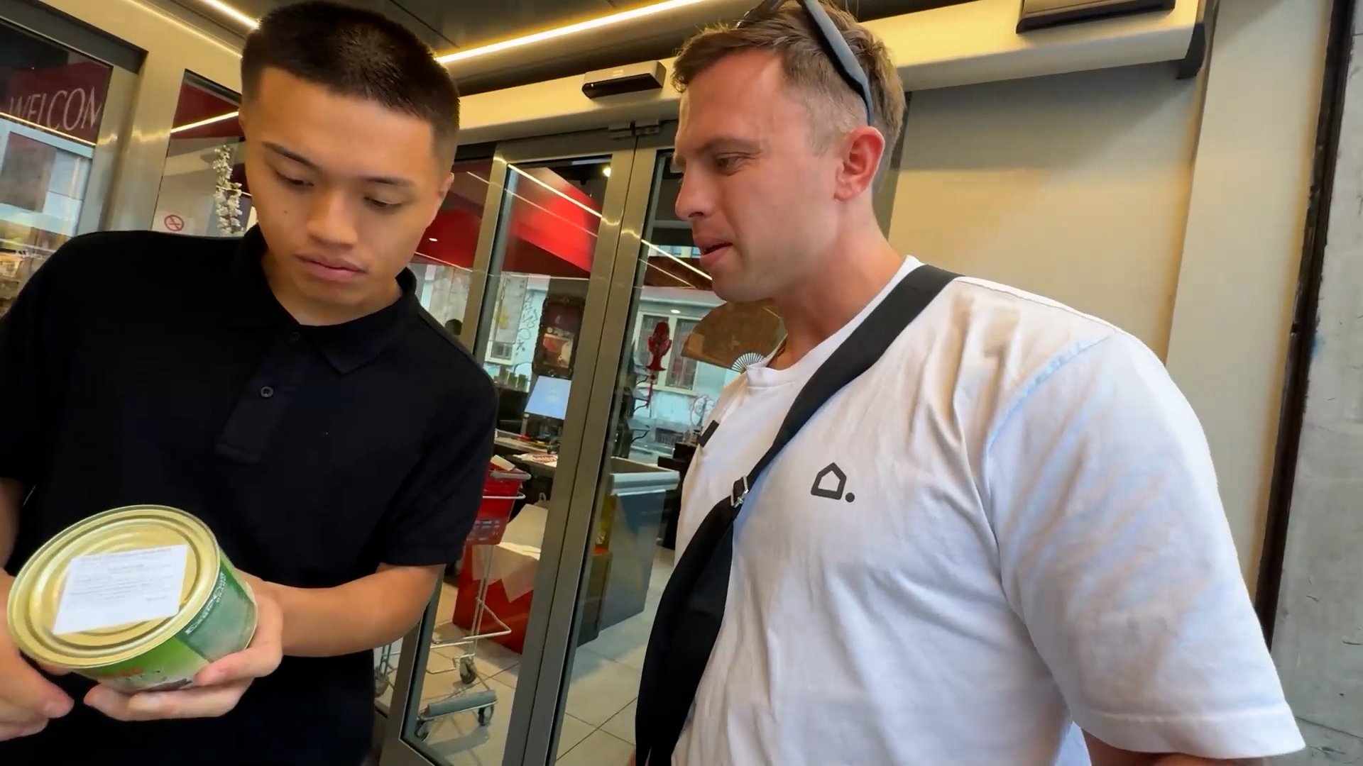 I had to explain cappuccino cincau in Italy