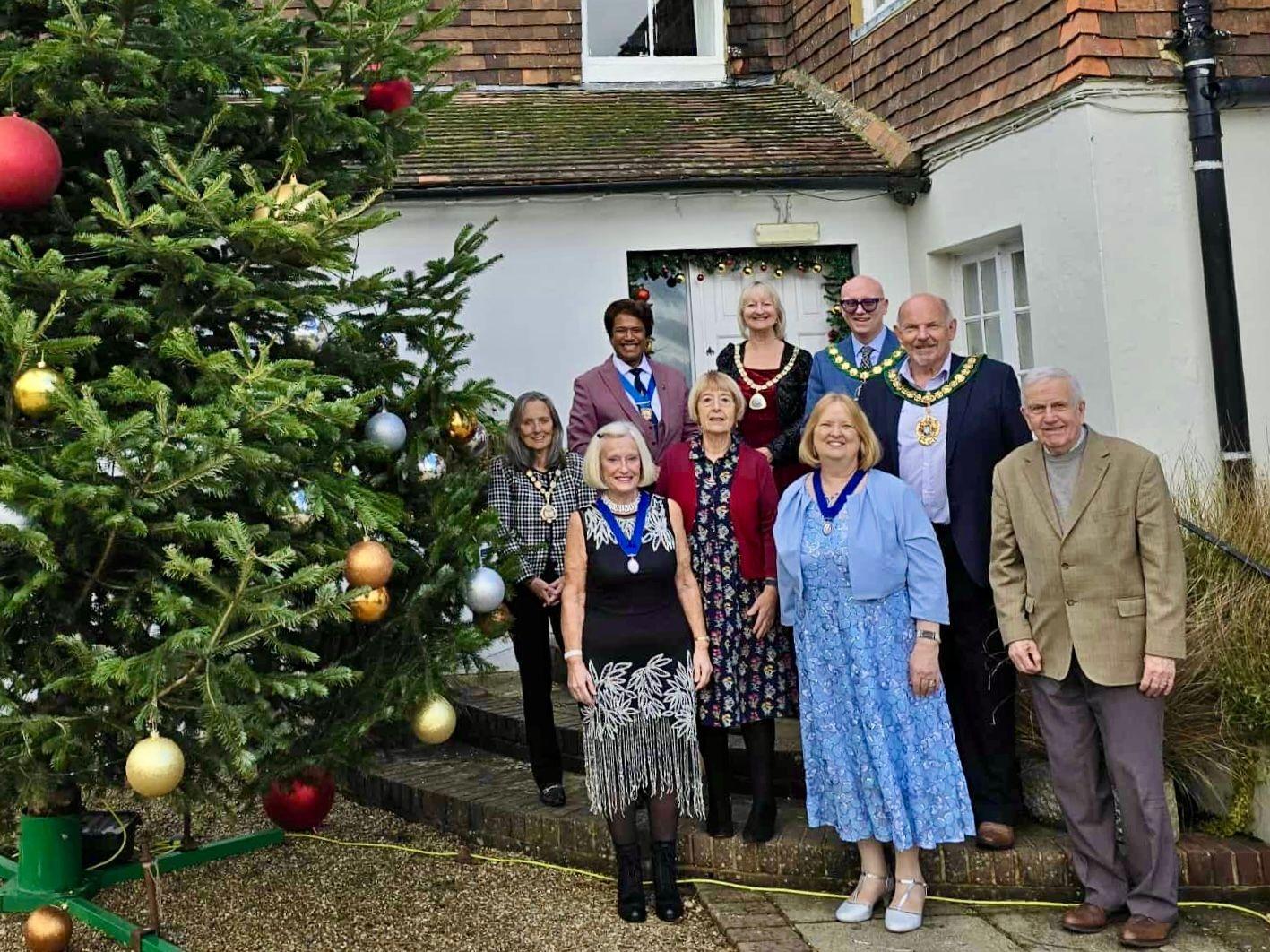 Sussex Mayors Association hosts Christmas gathering