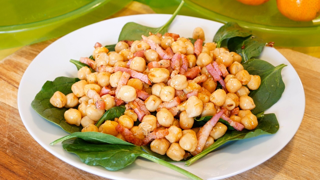 Garbanzos de bote fáciles y deliciosos listos en minutos