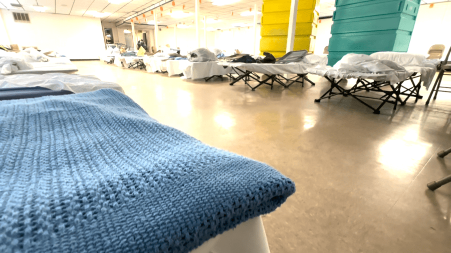 Warming shelters open Monday, Tuesday nights due to colder temperatures