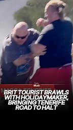 Tourists brawl on Tenerife mountain road as traffic halts