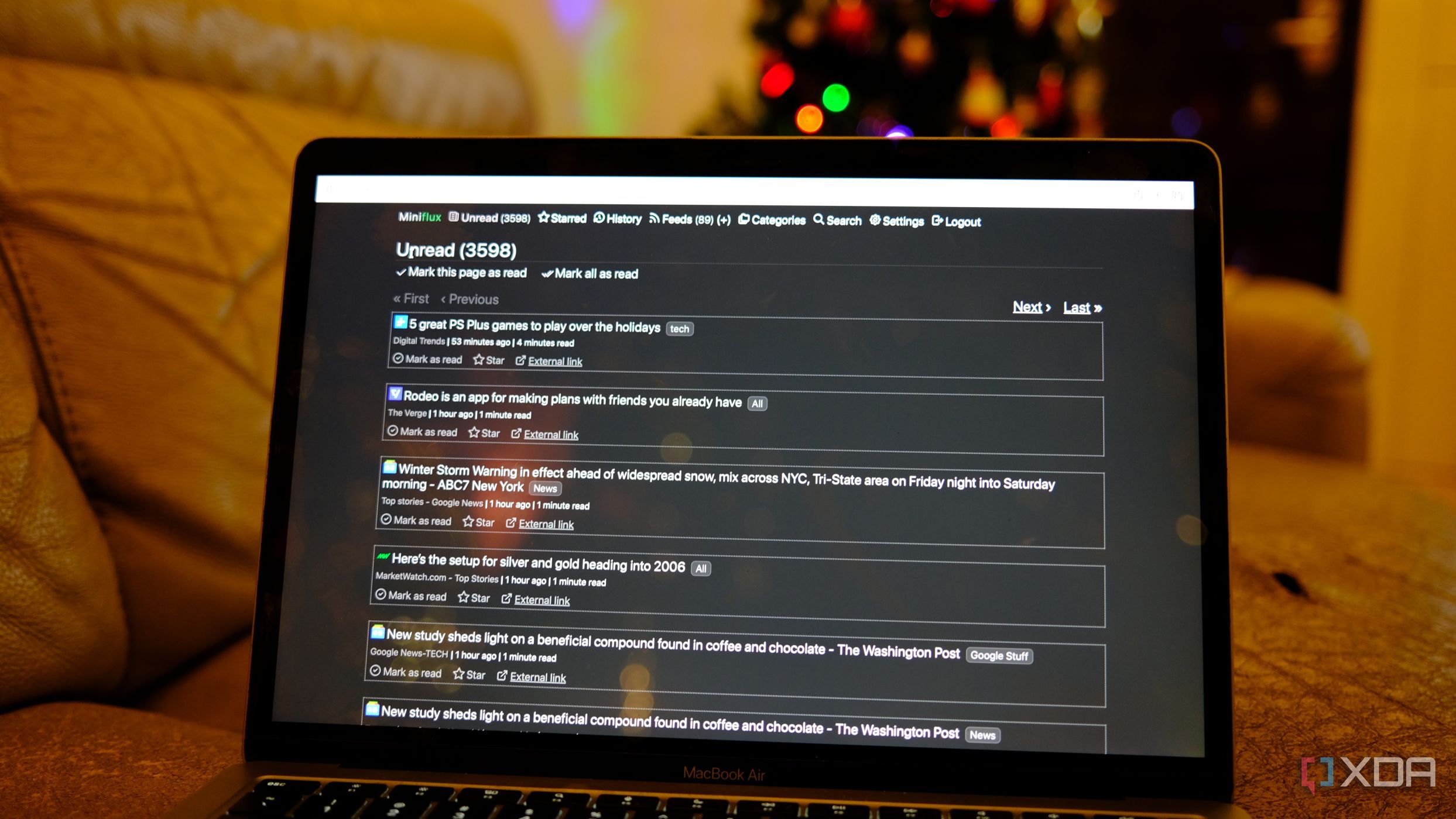 This self-hosted RSS reader finally got me off social media for news