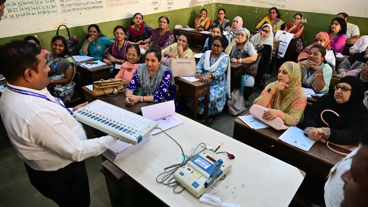 50,000 polling staff being trained in city as Mumbai prepares for civic ...