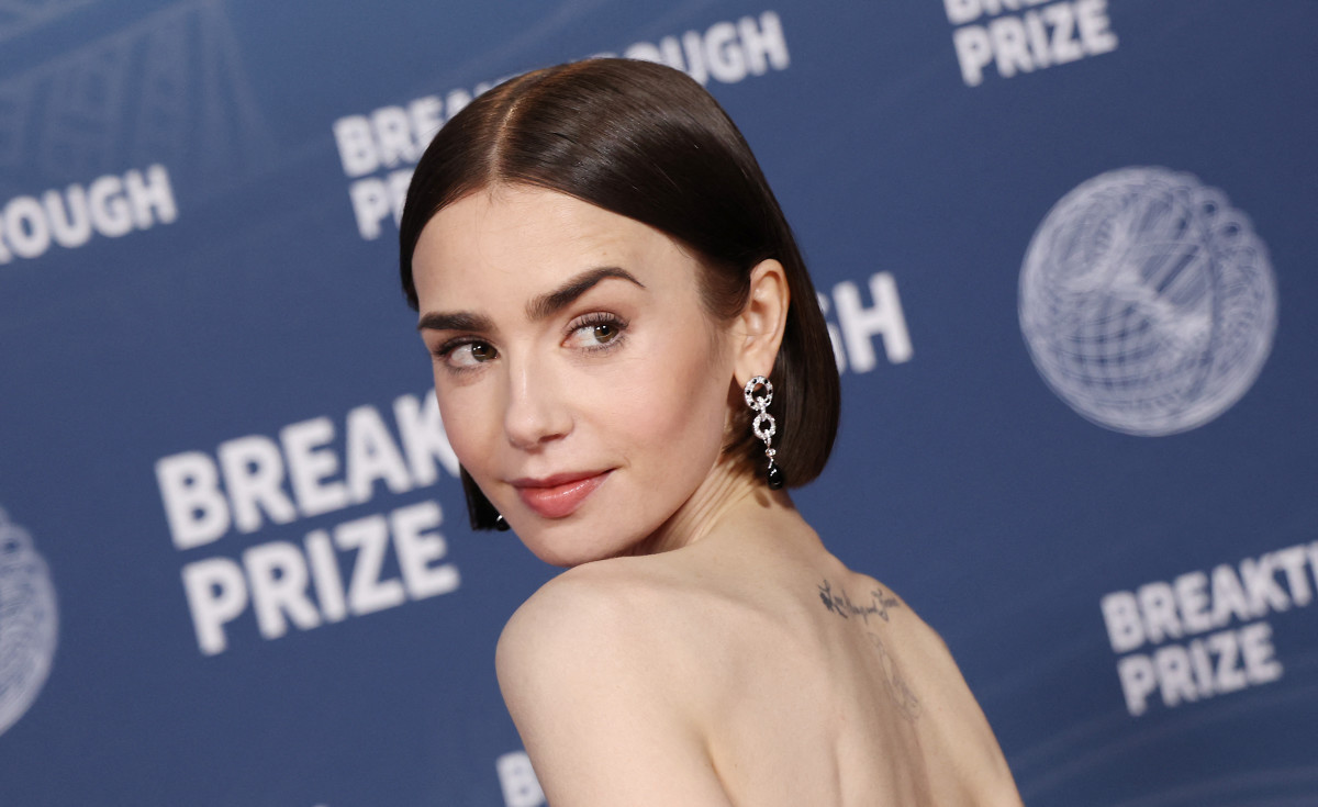 ‘Emily in Paris’ star Lily Collins stuns fans in sheer red outfit after ...