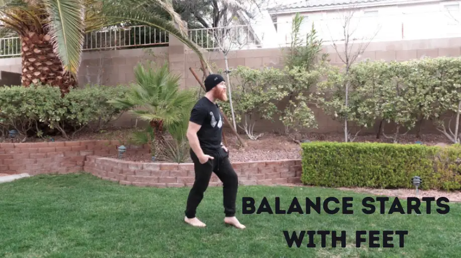 Meditative slow walking: Improve foot articulation and balance