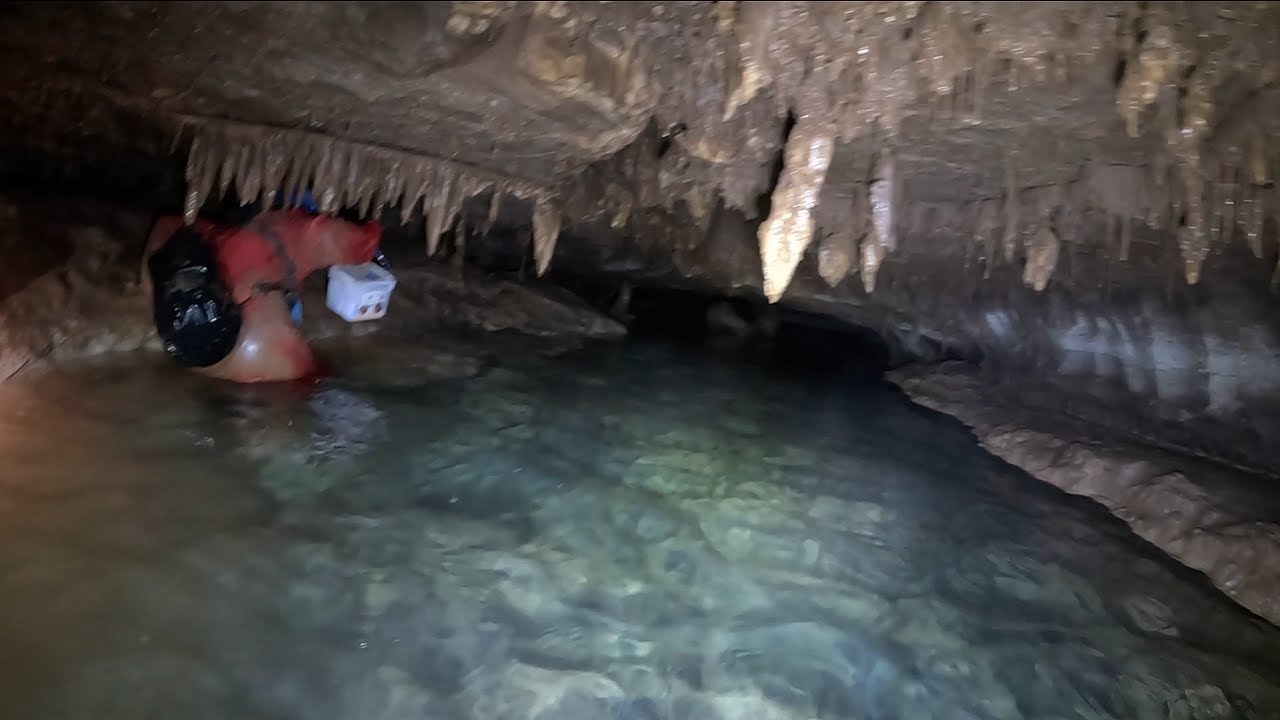 They entered a cave with no map - the water kept going