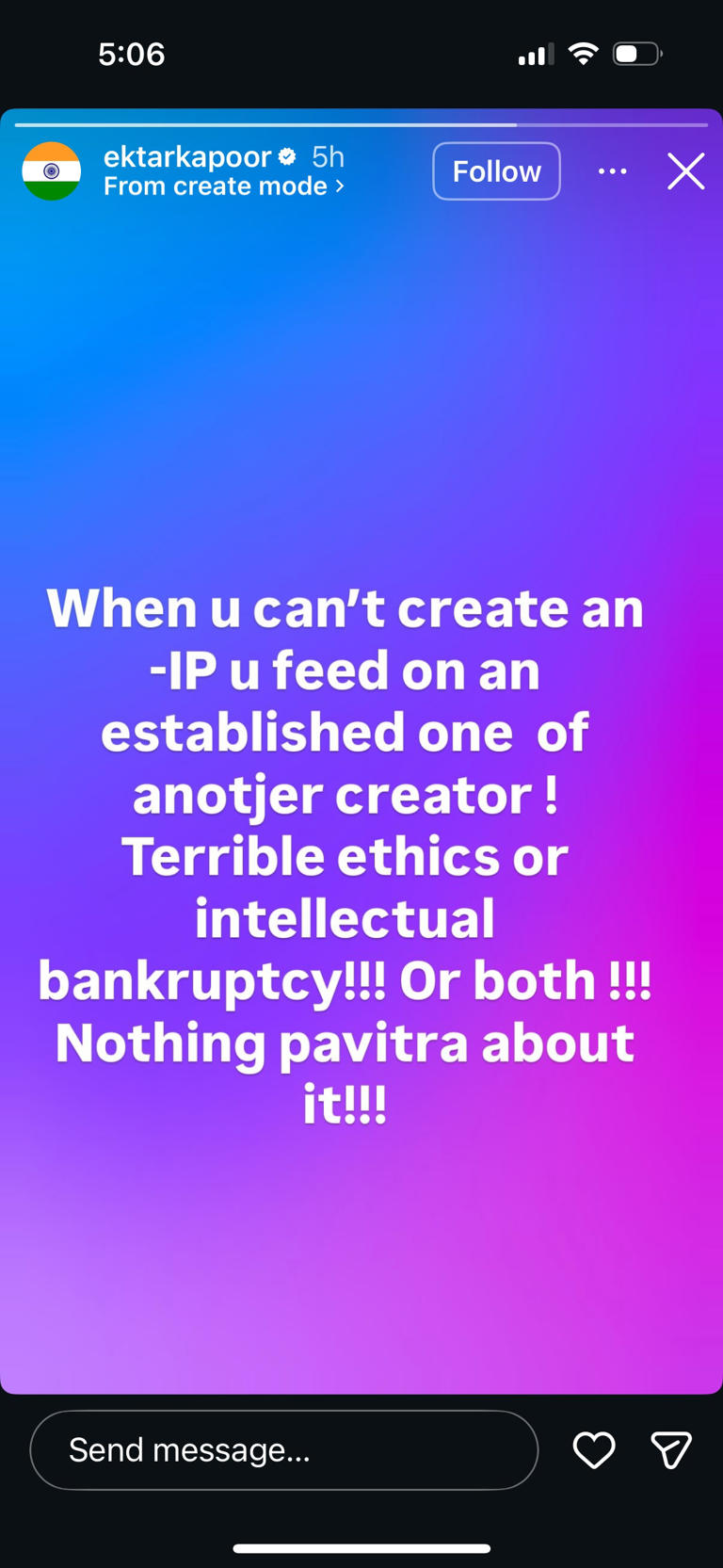 'Nothing pavitra about it': Ekta Kapoor slams Zee TV as channel reuses ...