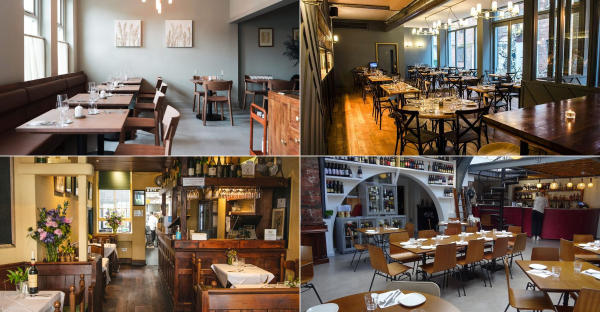 20 quiet restaurants tucked away in Britain's busiest cities