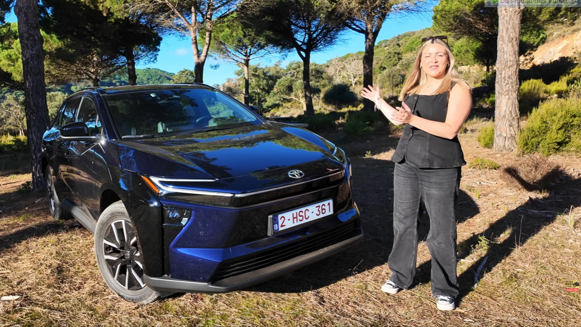 Toyota bZ4X facelift test drive
