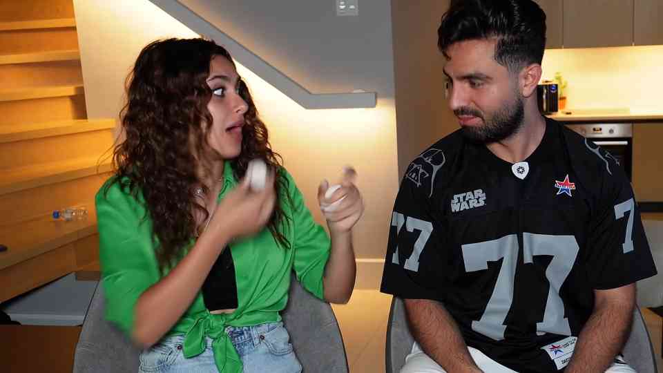 Ghaith and I asked each other embarrassing questions 😶