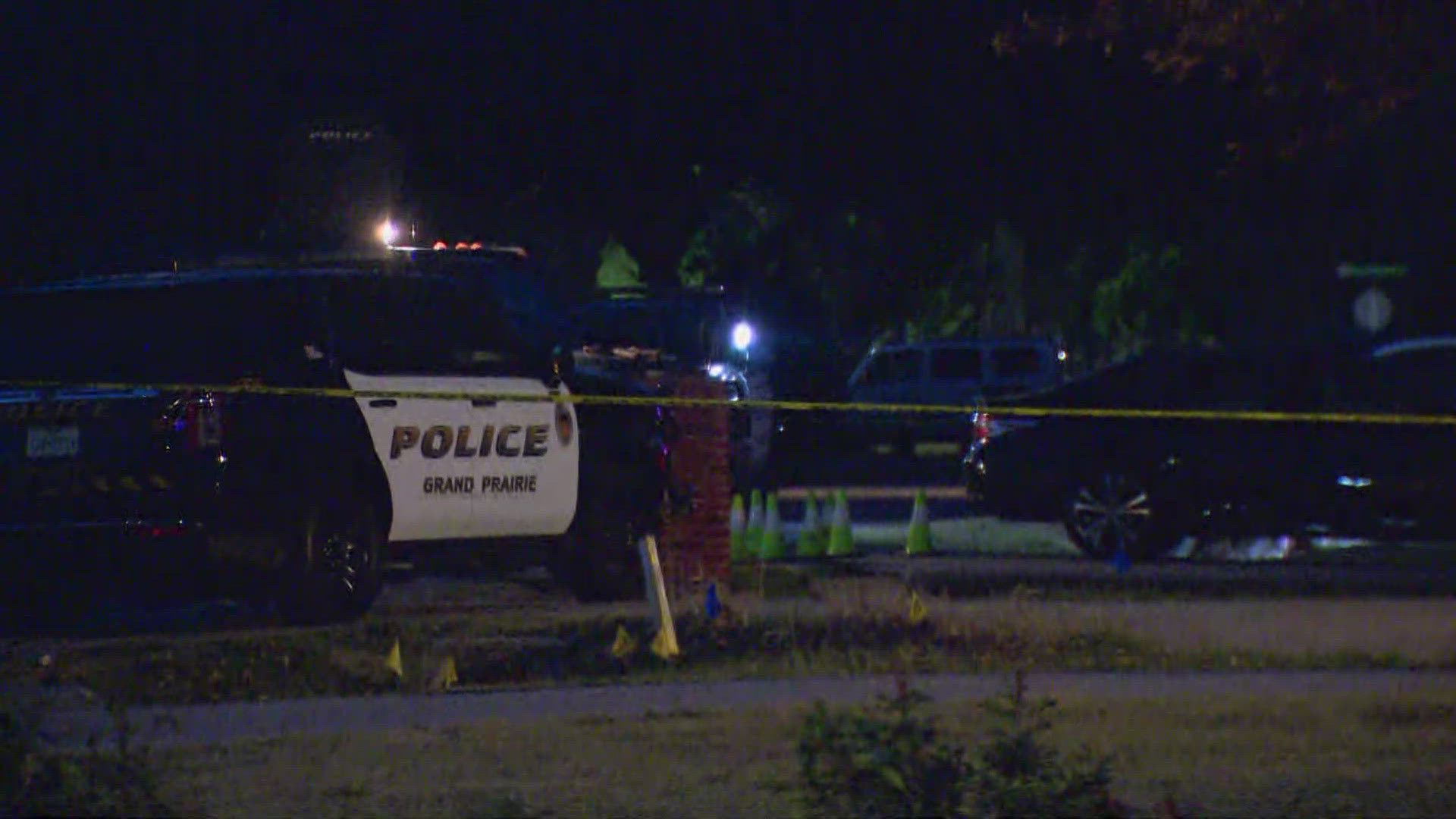 Large police presence reporting in Grand Prairie