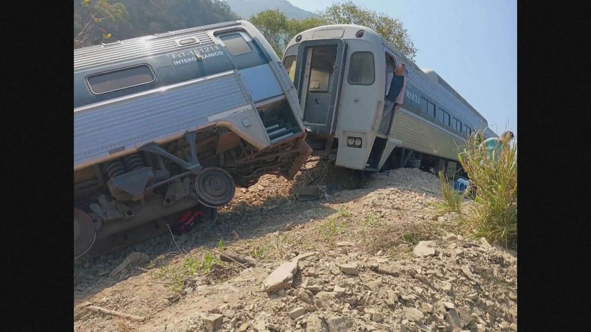 At least 13 dead in train derailment