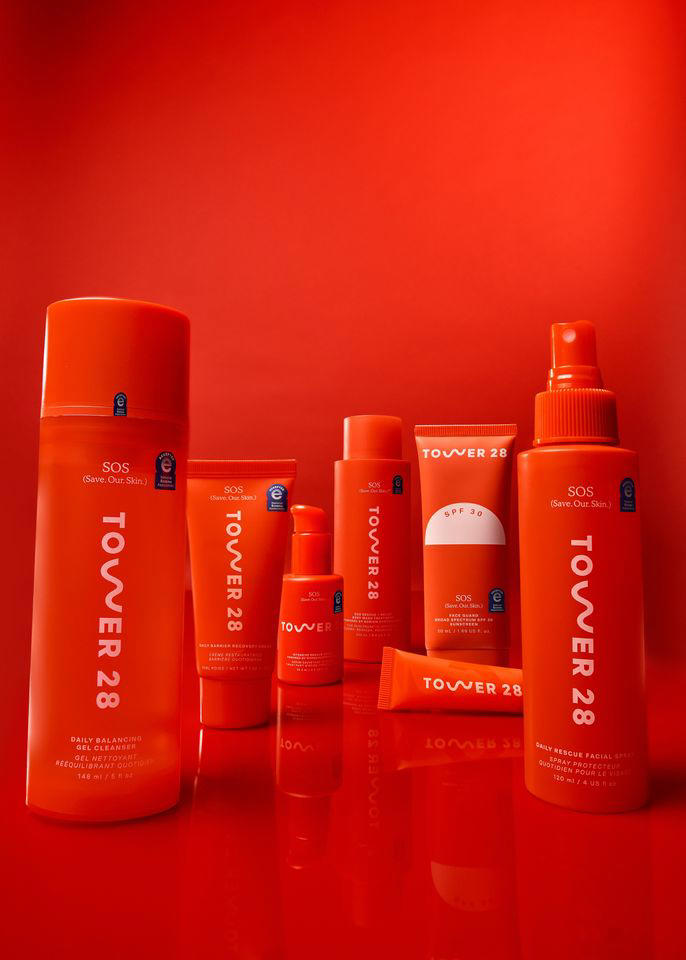 You can now literally bathe in Tower 28's SOS spray