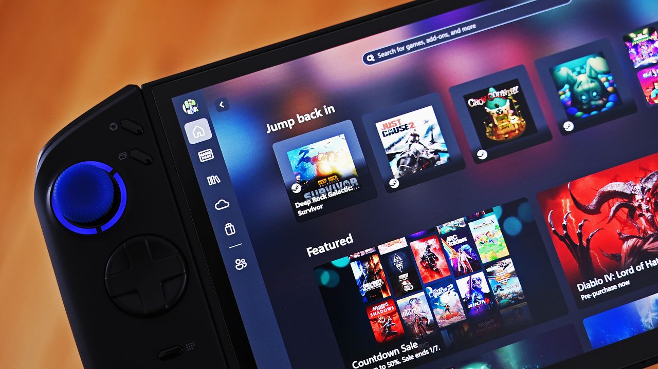 Legion Go handhelds just got better with the Xbox full screen experience