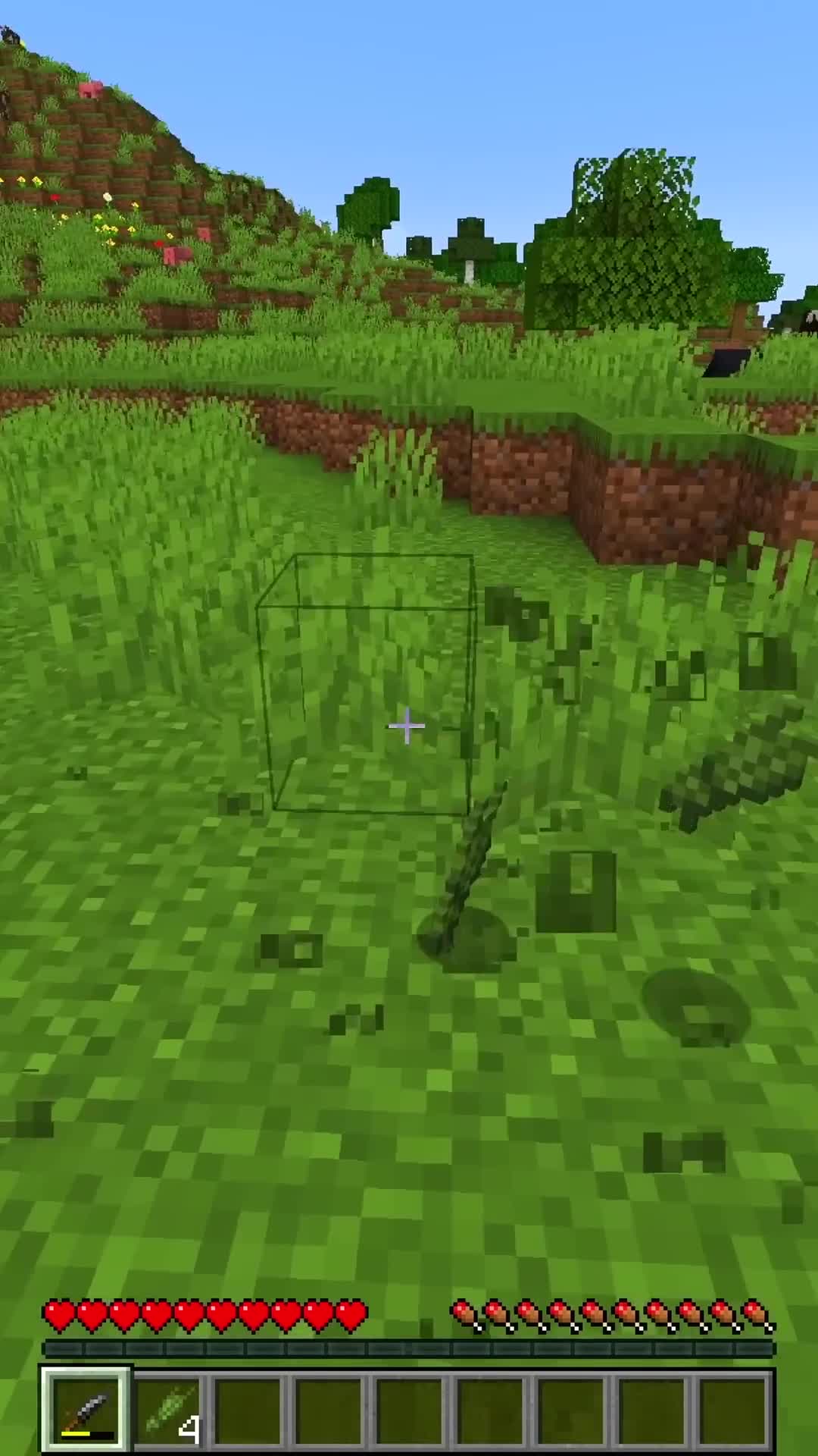 Ya no puedes talar árboles con la mano en Minecraft