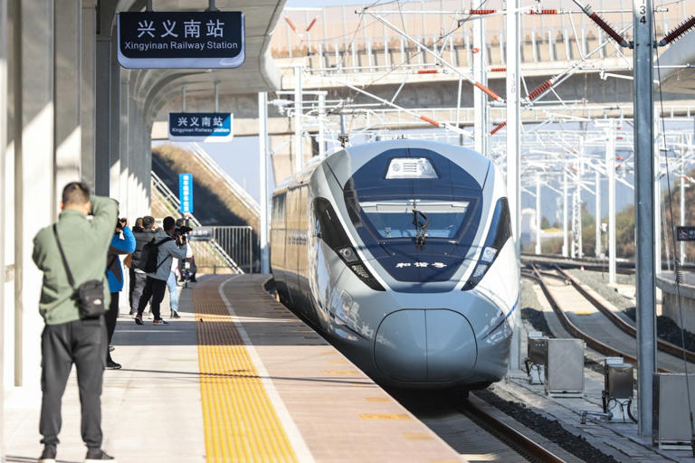 China's high-speed rail network surpasses rest of world combined