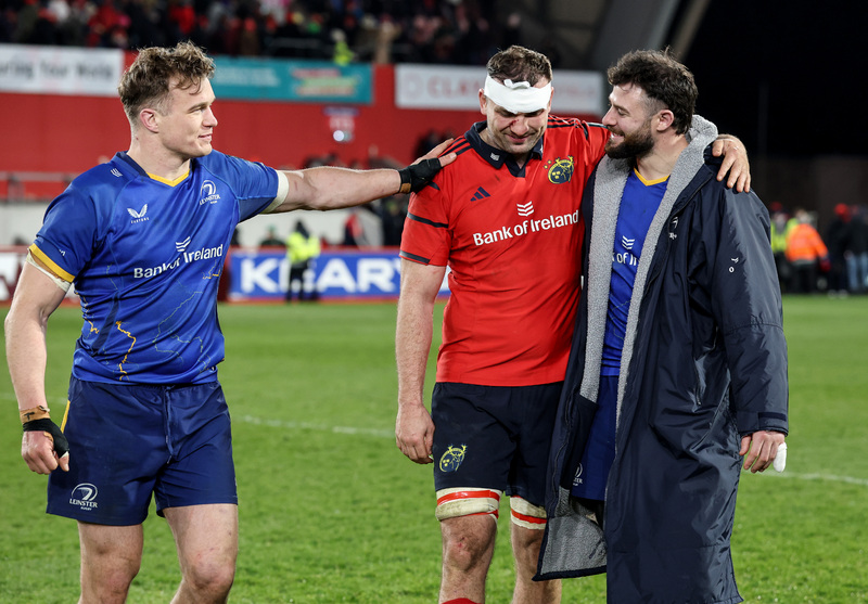 Henshaw a doubt for Leinster's clash with Connacht
