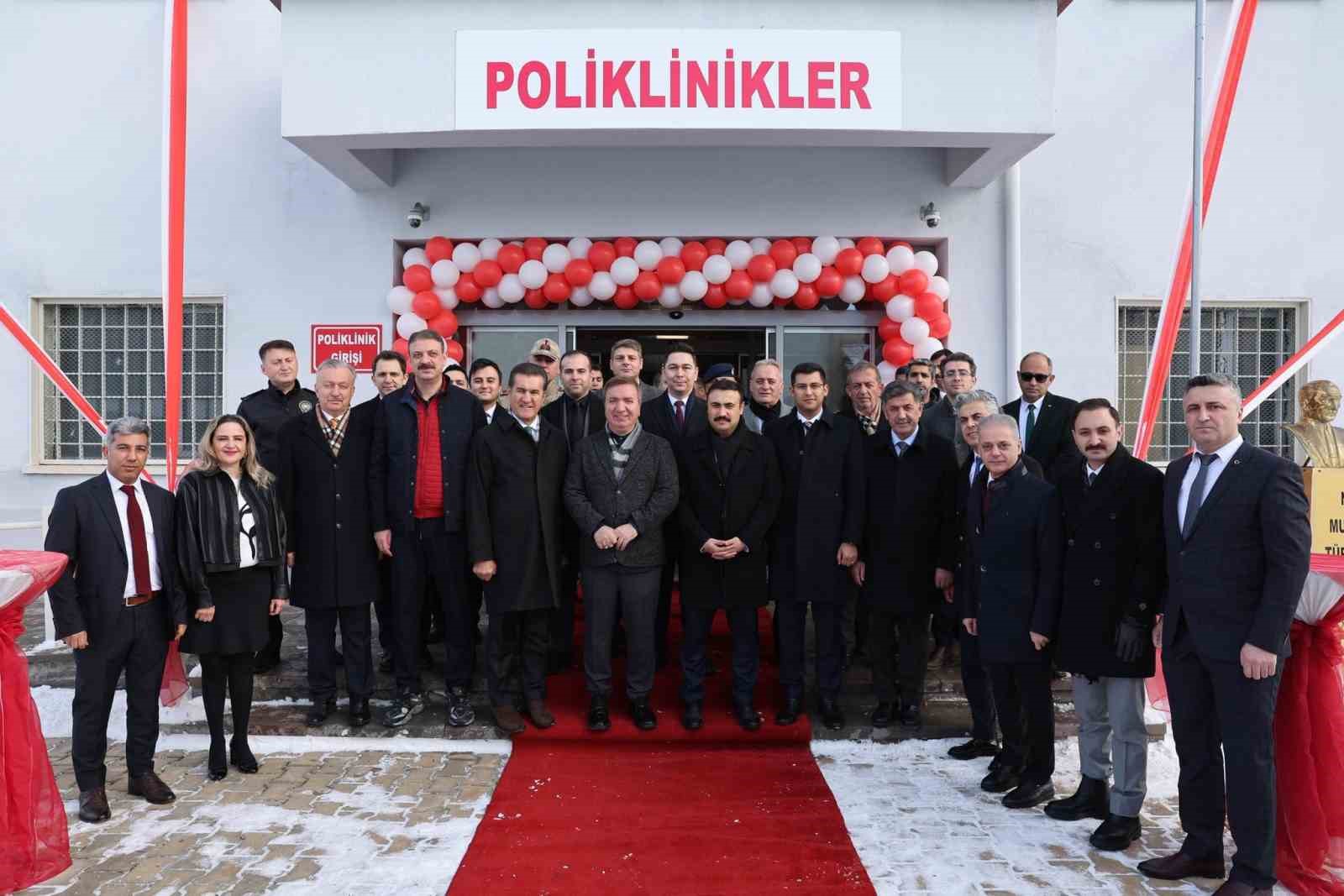 Erzincan Ceza İnfaz Kurumu kampüsünde Sağlık Polikliniği hizmete açıldı