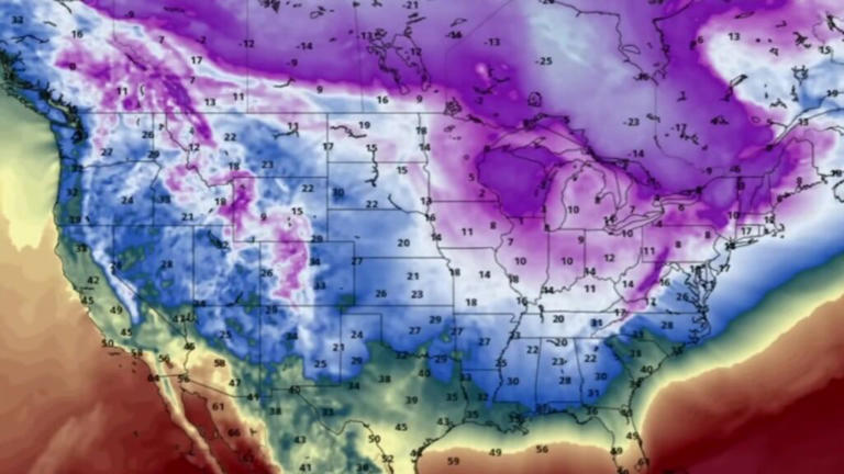 Forecasters warn 'bomb cyclone' could bring up to 2 feet of snow and ...