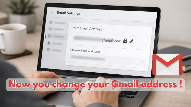 Gmail address change: Here’s how you can change it