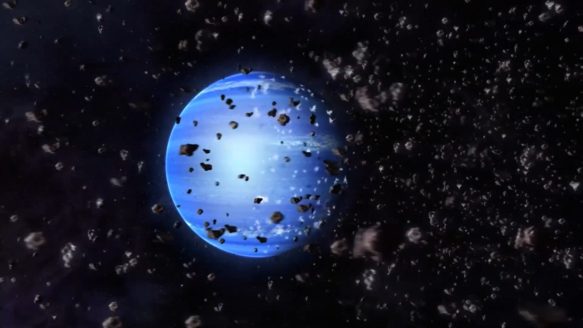 Trillions of icy bodies surrounding our solar system