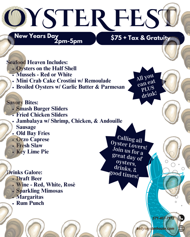 Oyster Fest returns to Old Town Fairfax on New Year's Day