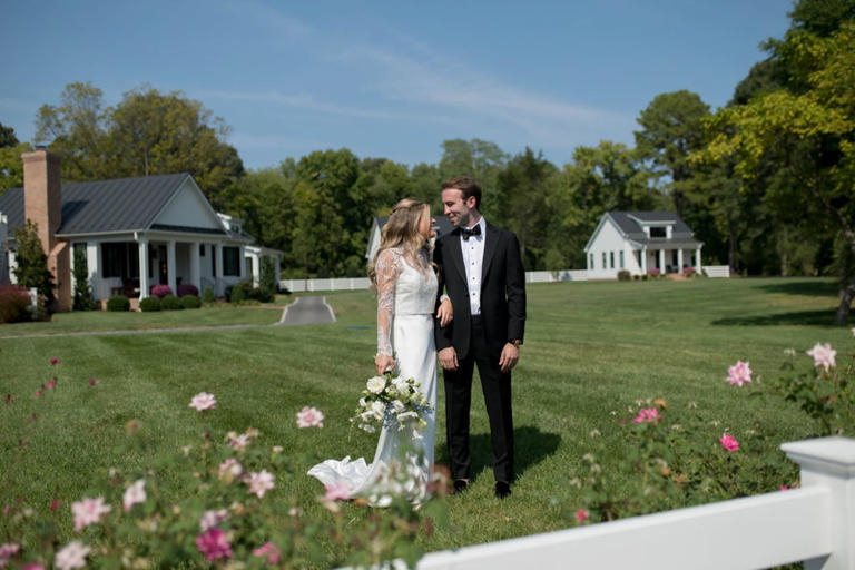 A nautical, “coastal-whimsy”-themed wedding on the Eastern Shore